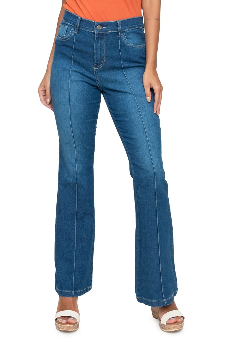 Calça Feminina Jeans Flare