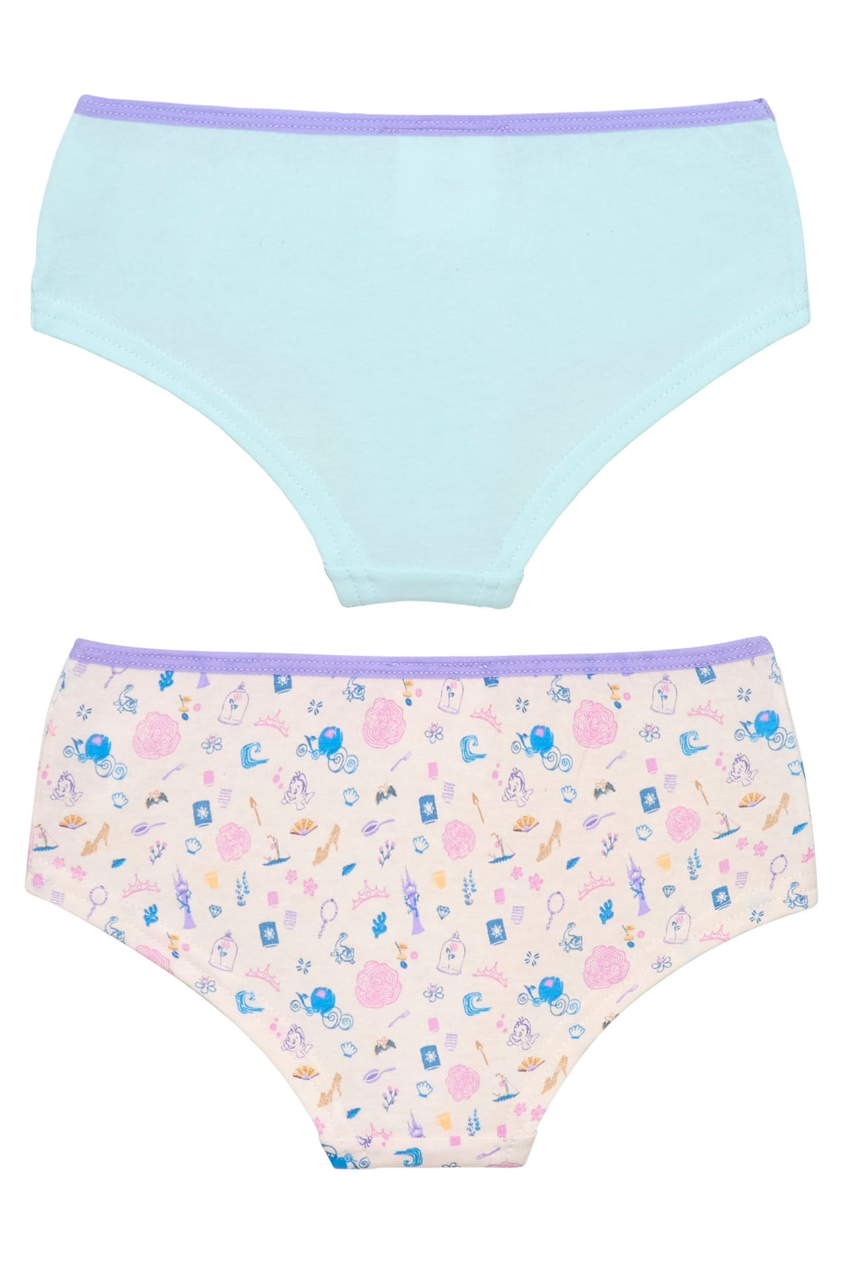 Kit Calcinha Infantil Prince Tam 4 a 10