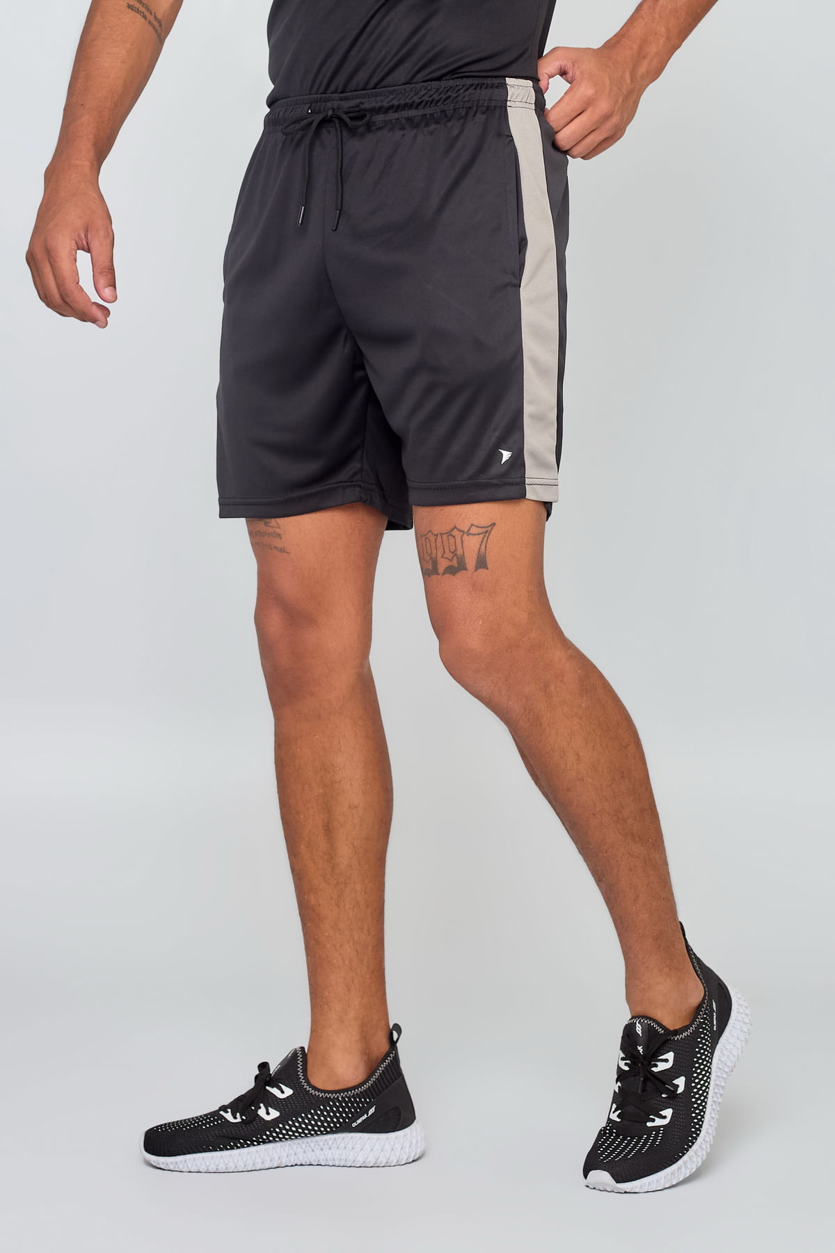Shorts Masculino Esportivo Mesh Preto
