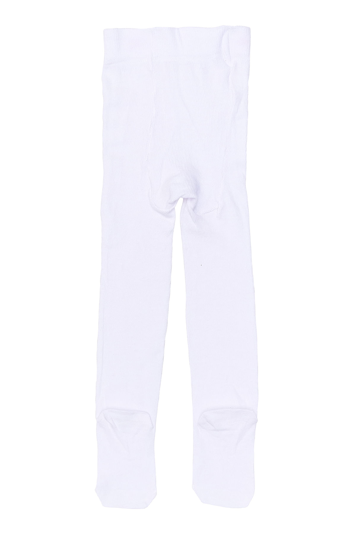 Meia algodao bebe - branco branco